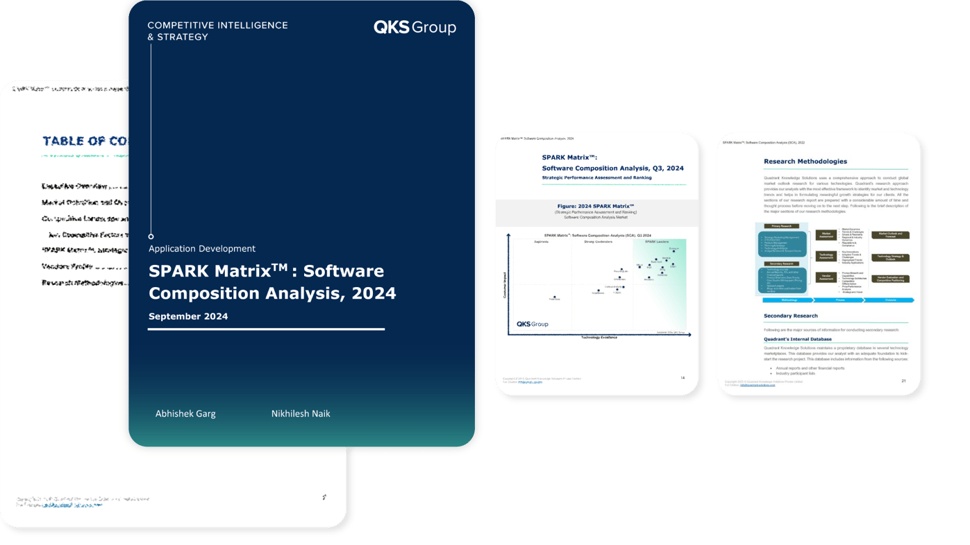 Research Report for Software Composition Analysis (SCA) by QKS Group