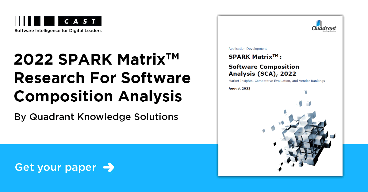 Research Report for Software Composition Analysis (SCA) by Quadrant