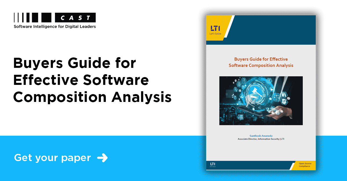 Buyers Guide for Effective Software Composition Analysis